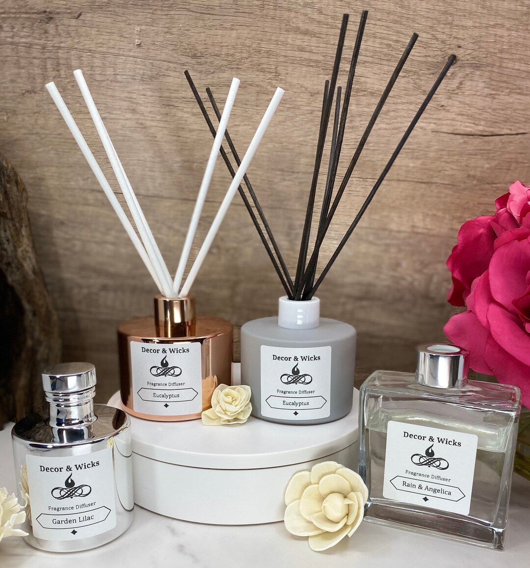 Premium Reed Diffuser, Highly Scented Home Fragrance, Luxury Reed ...