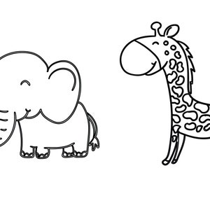 Digital Coloring Pages for Kids at Home, Outside Educational Activity ...