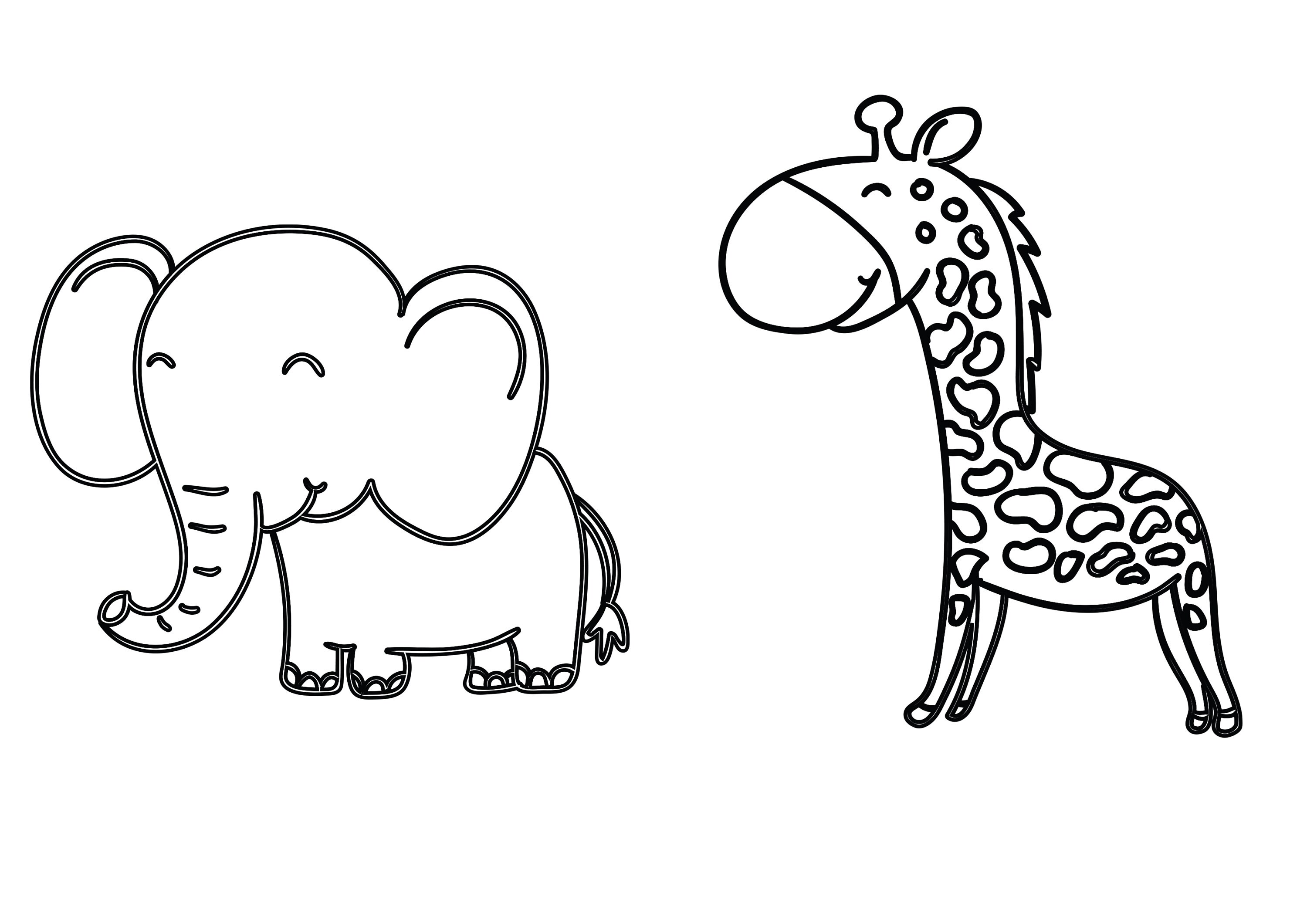 Digital Coloring Pages for Kids at Home, Outside Educational Activity ...