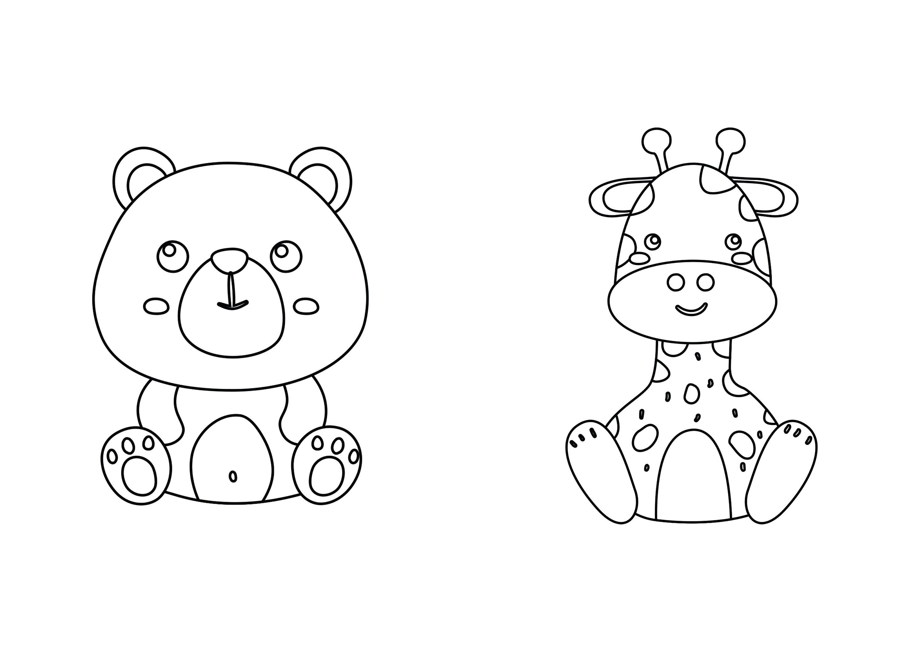 Digital Coloring Pages for Kids at Home, Outside Educational Activity ...