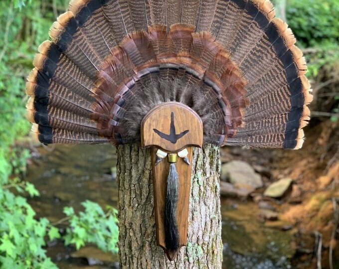 Turkey Fan Plaque - Etsy