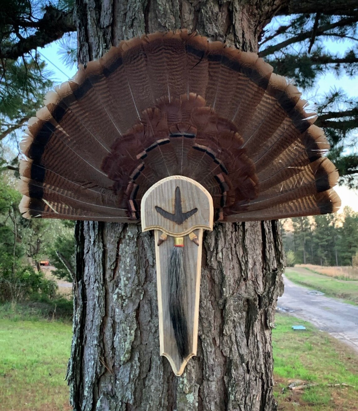 Turkey Fan Plaque - Etsy