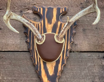 8 X 10 Arrowhead Antler Plaque - Etsy