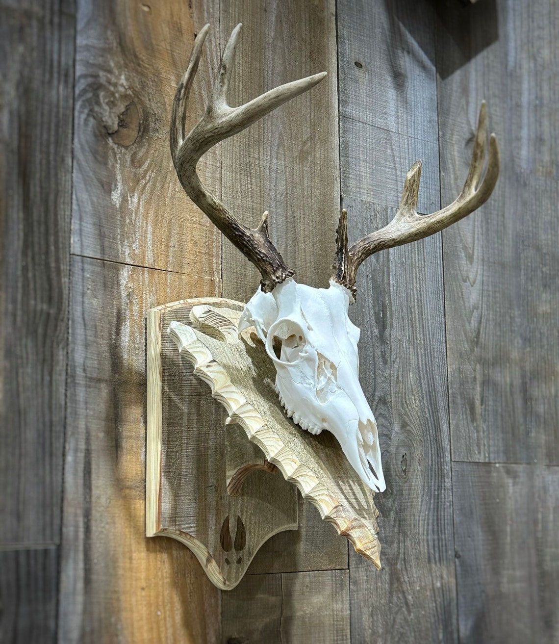 Euro Mount Pedestal (arrowhead)(stained) - Etsy