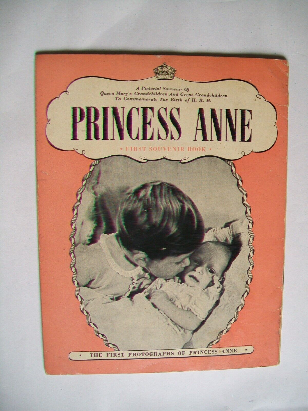 HRH Princess Anne First Souvenir Pictorial Book 1950 PITKINS - Etsy