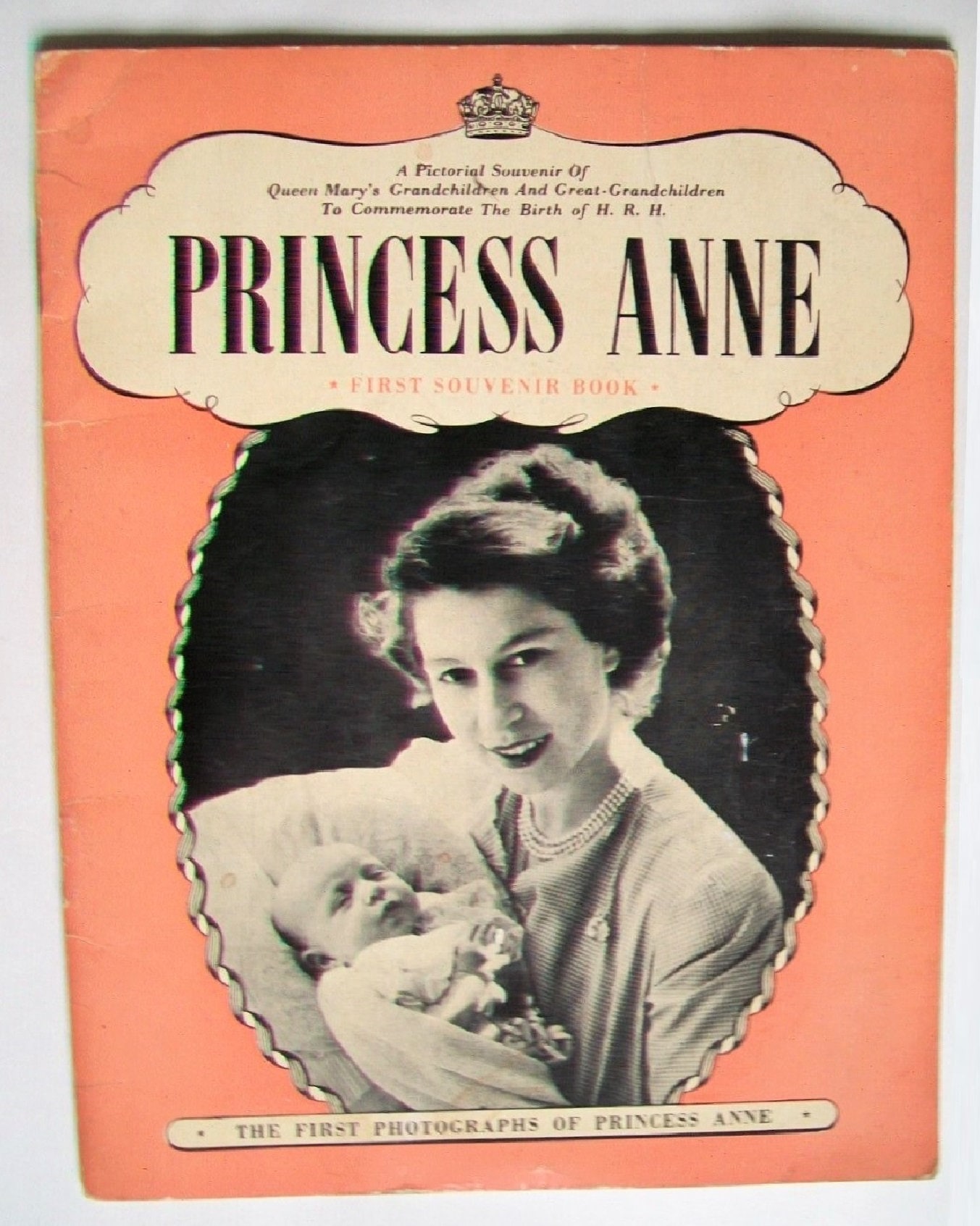 HRH Princess Anne First Souvenir Pictorial Book 1950 PITKINS - Etsy