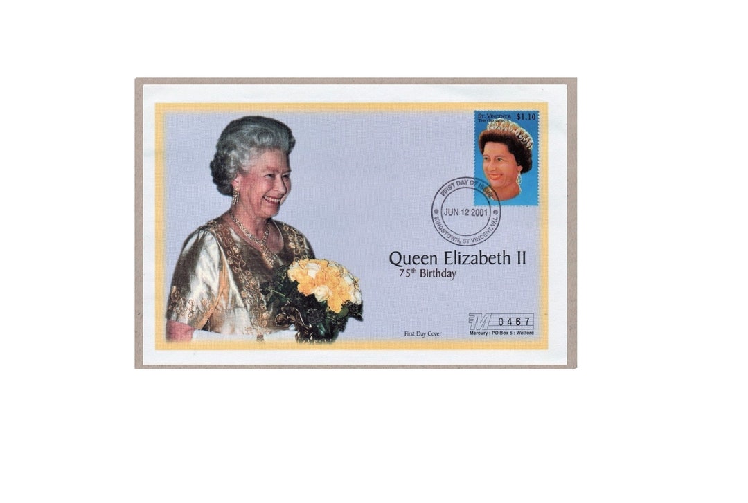 Queen Elizabeth II Memorabilia : HM Queen Elizabeth 75th Birthday First ...