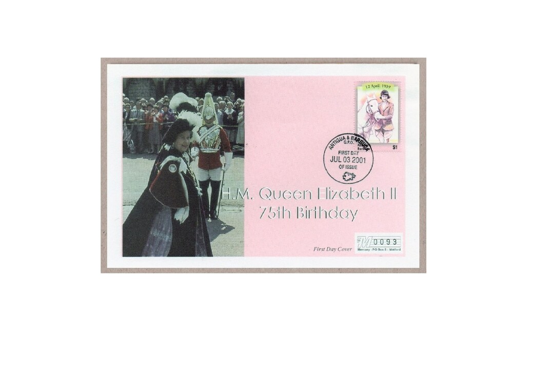 Queen Elizabeth II Memorabilia : HM Queen Elizabeth 75th Birthday First ...