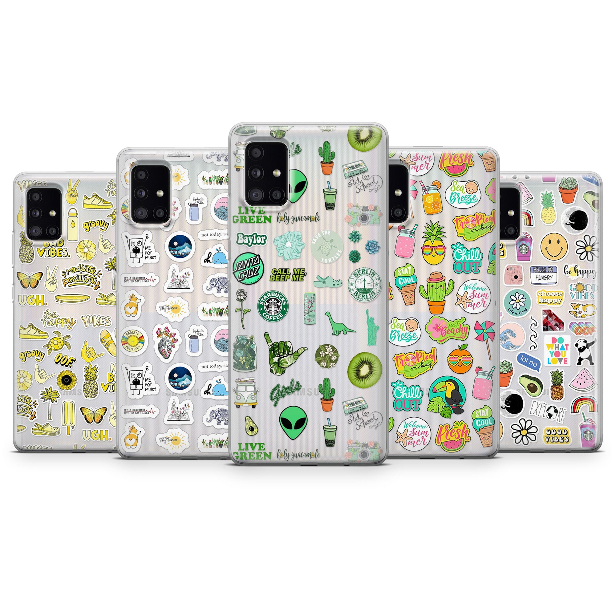 Sticker Phone Case Sticker Pattern Cover Samsung S8 Samsung | Etsy