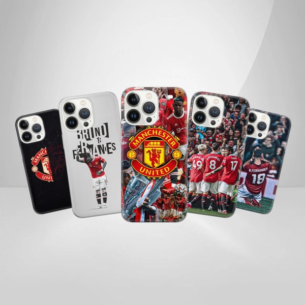 Manchester United Phone Case - Etsy