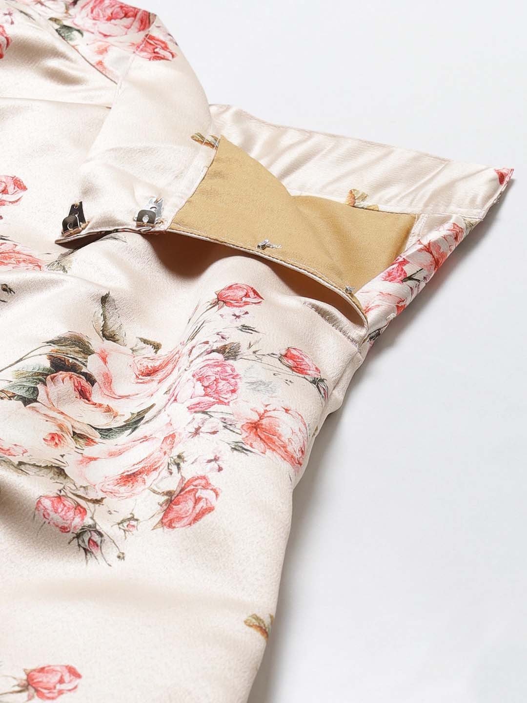 Satin Lehenga Set: Heavy Digital Print, Cotton Inner, Satin Blouse ...