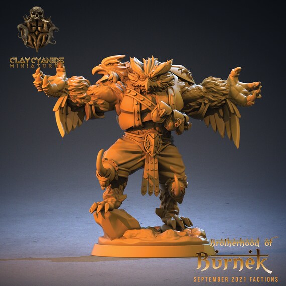 Toys Miniature Toys by Clay Cyanide Brotherhood of Burnek D&D Tabletop ...