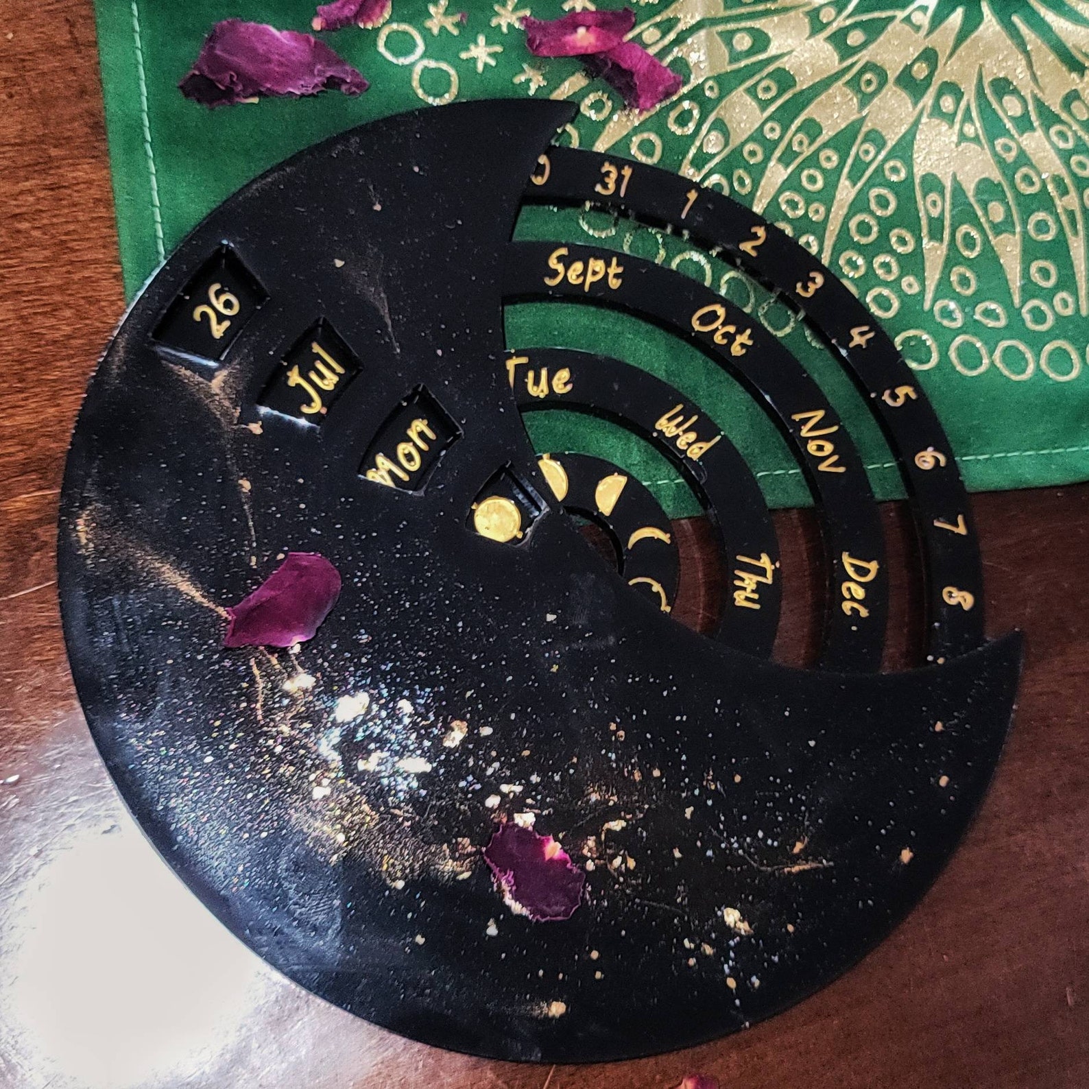 Custom Order Handcrafted Moon Phase Calender - Etsy