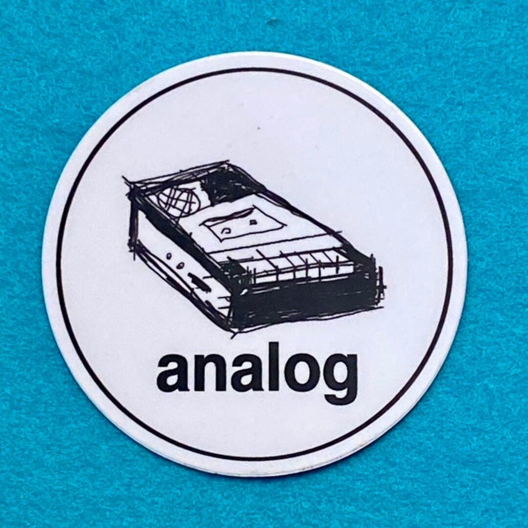 Hand Drawn Style Cassette Recorder Sticker - Etsy