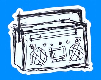 Boom Box Decals - Etsy