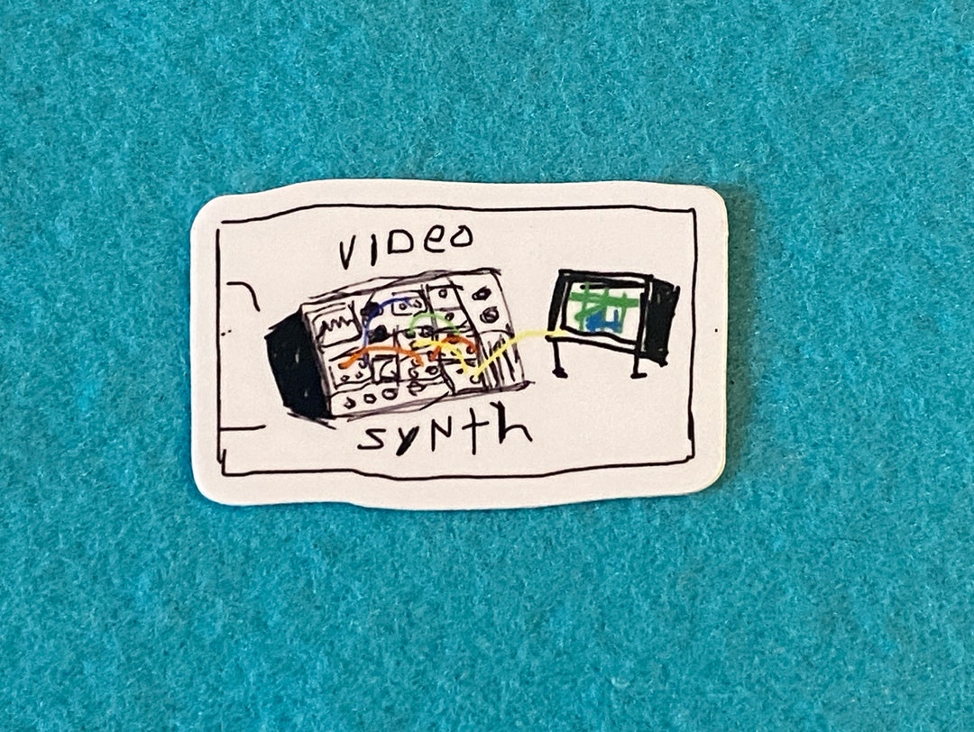 Modular Video Synth Sticker - Etsy