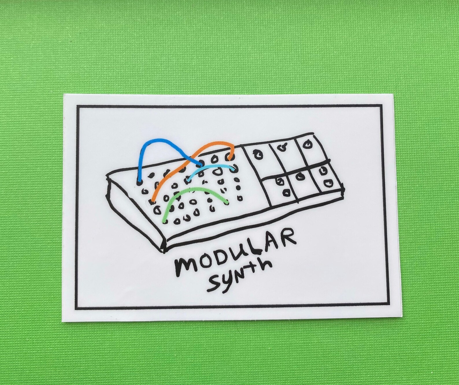 Modular Synthesizer Sticker - Etsy