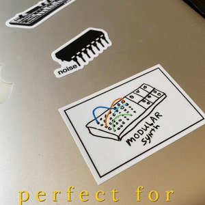 Modular Synthesizer Sticker - Etsy