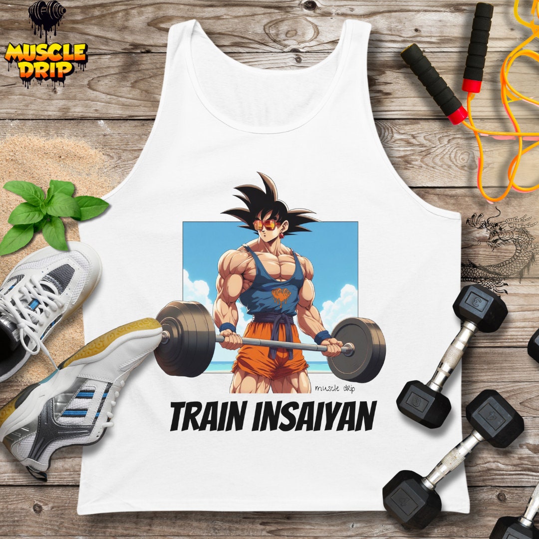 Parody, Cute Anime Workout Tank Top, Gym Lover, Funny Fitness Quote ...