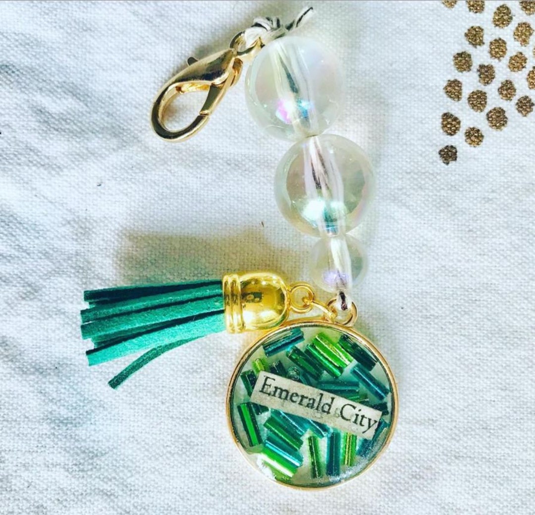 Emerald City Keychain - Etsy