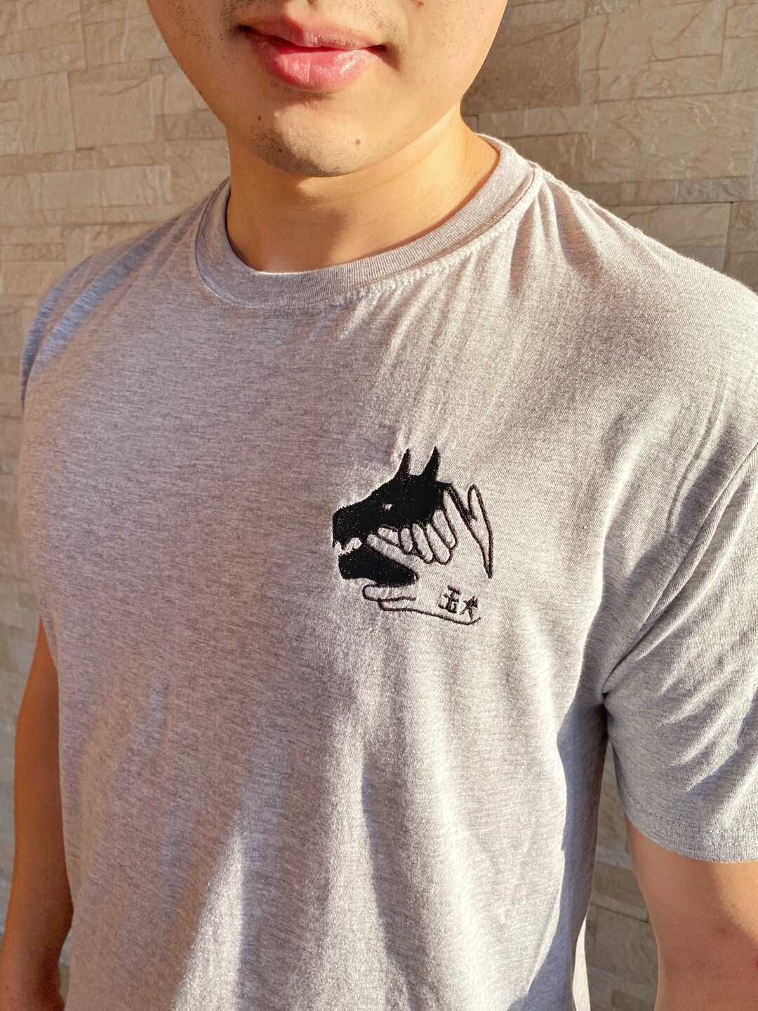 Anime Inspired Embroidered Cursed Spirit - Shirt and Hoodies - Dog ...