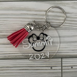 Summit 2024 2 Inch Keychain With Tassel, Nationals, Cheer, Cheer Bid ...