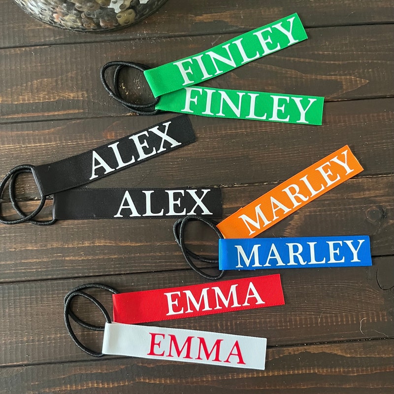 Pom Pom Name Tag - Etsy