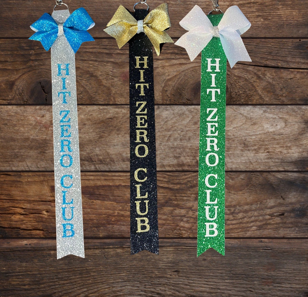 Pin Me Ribbon, Personalized Cheer Keychain, Multiple Color Options, Hit ...