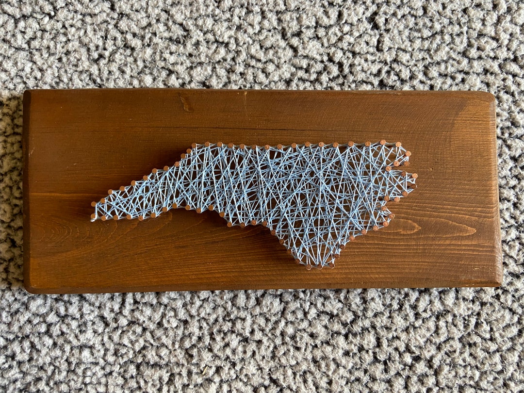 State of North Carolina String Art - Etsy