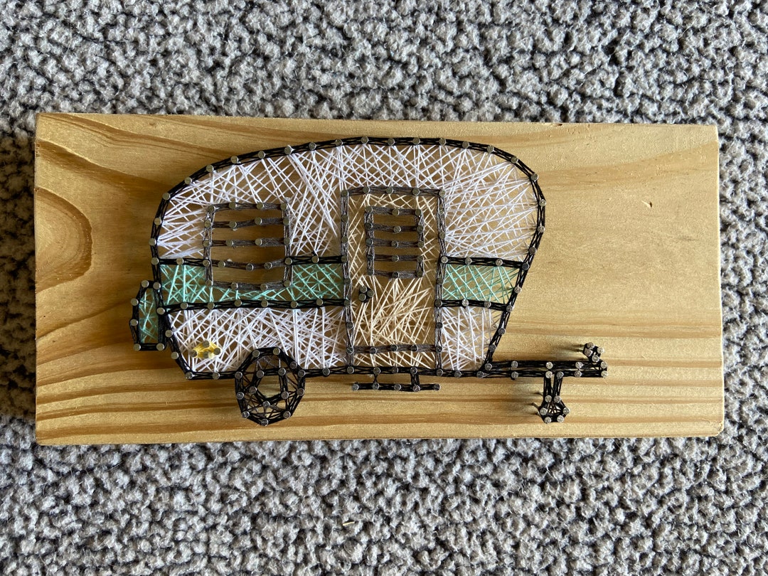 Vintage RV String Art - Etsy