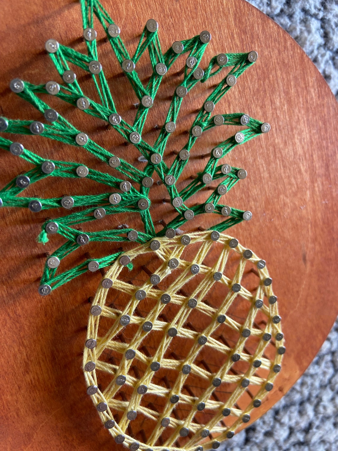 Pineapple String Decor - Etsy