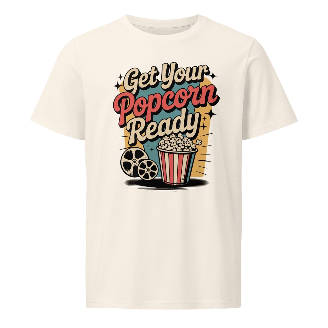 Get Your Popcorn Ready – 1950s Edition T-shirt - Etsy