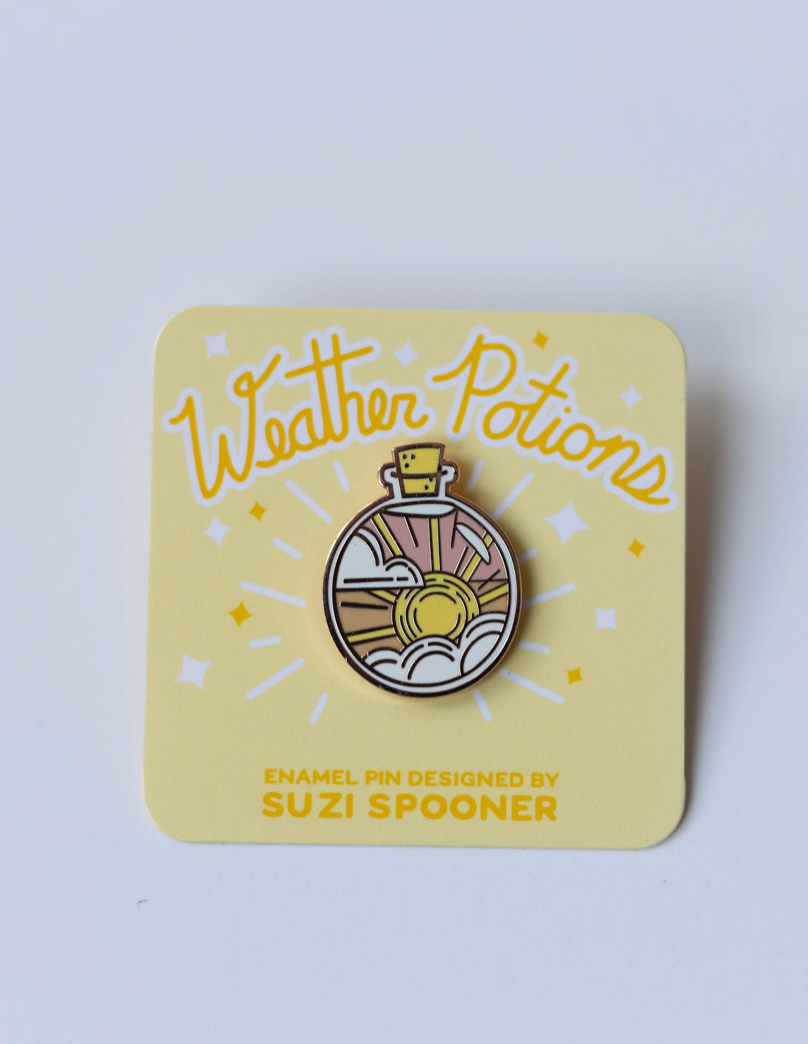 Weather Potion Hard Enamel Pins - Etsy