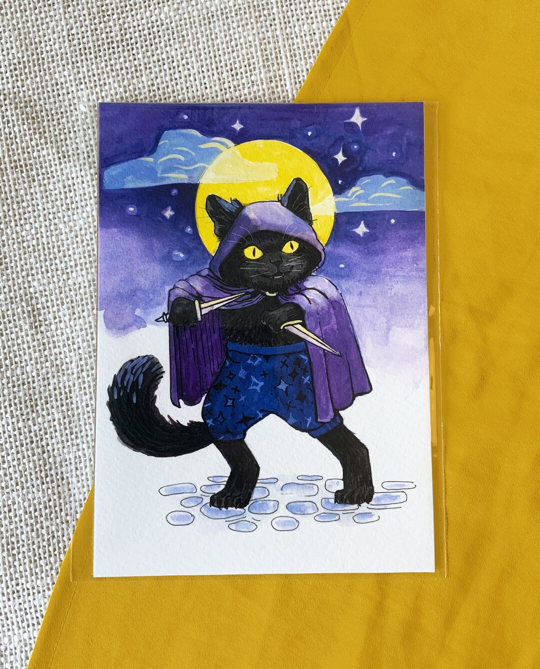 Cat Rogue | Art Print - Etsy