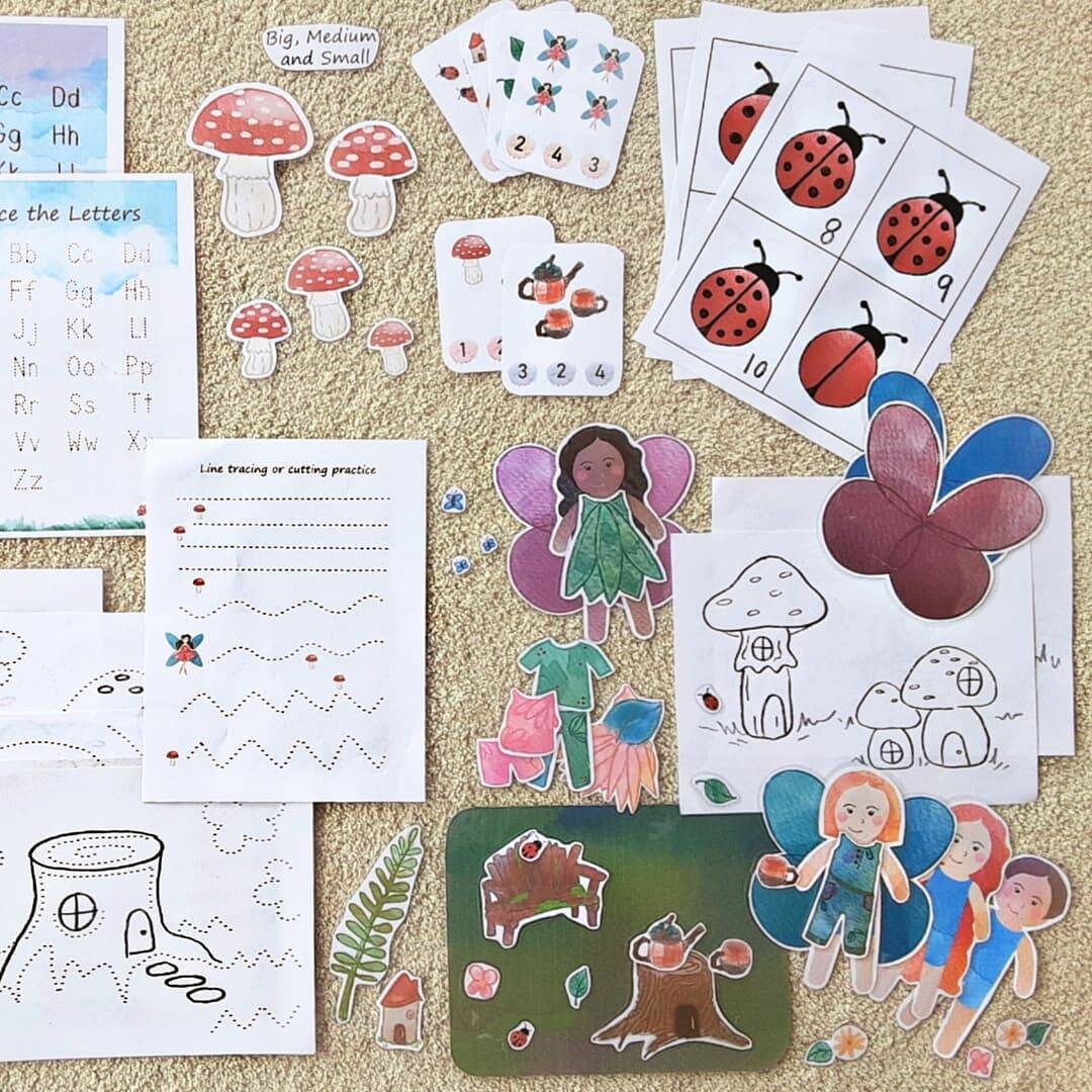 Magic Forest, Educational Play Printable Packet - Etsy