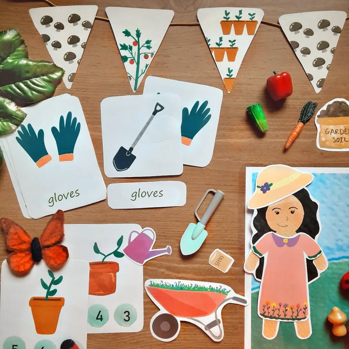 Gardening Unit Study Preschool Printable - Etsy