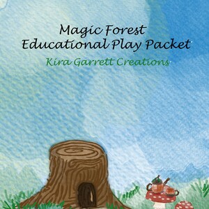 Magic Forest, Educational Play Printable Packet - Etsy