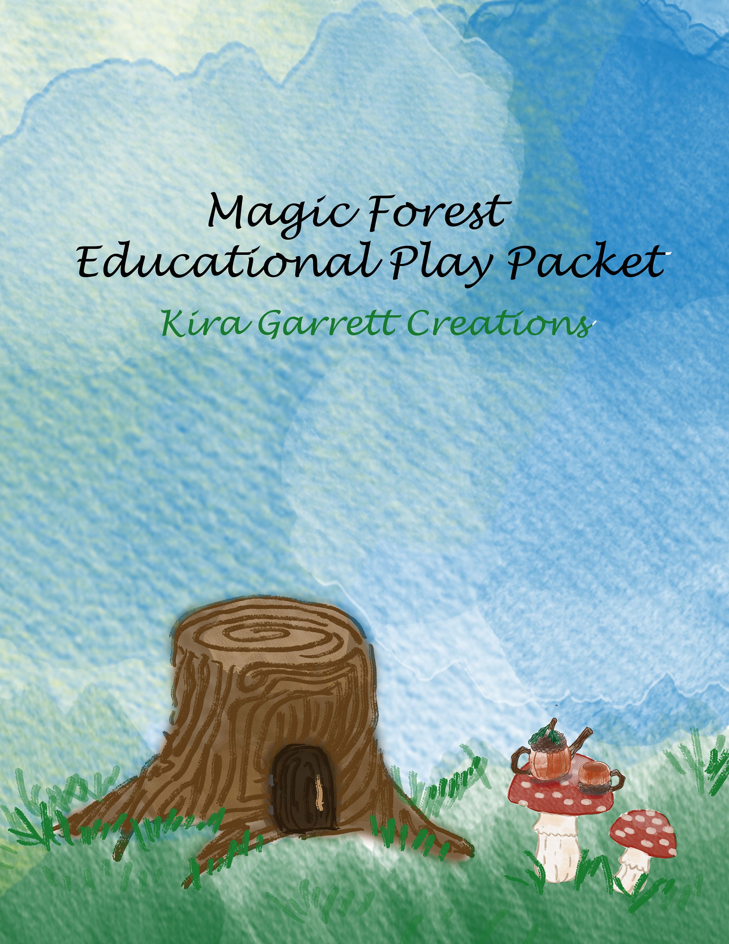 Magic Forest, Educational Play Printable Packet - Etsy