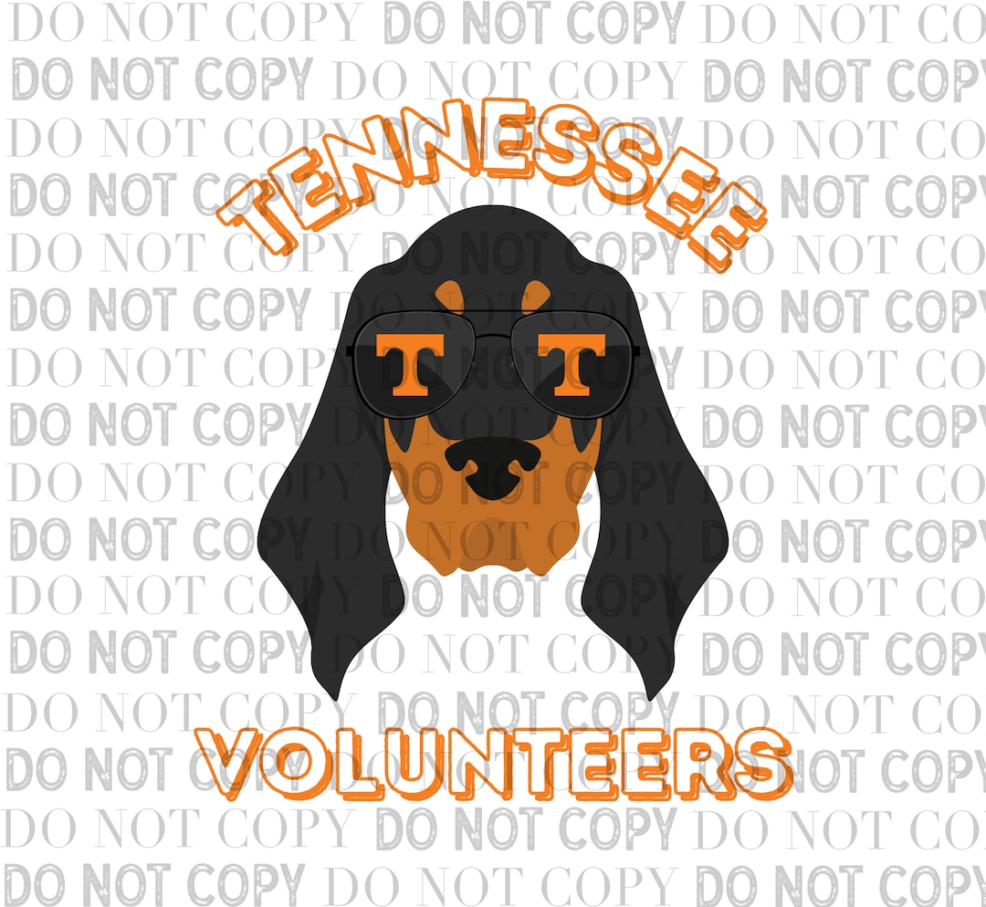 Smokey Tennessee Vols SUBLIMATION TRANSFER Ready to Press - Etsy