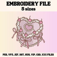 Candy Embroidery Design - Etsy