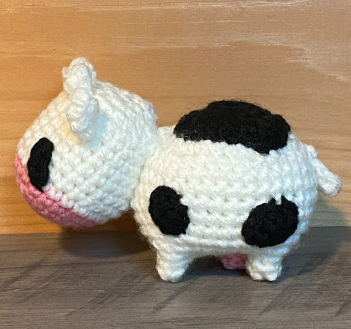 Stardew Valley Cow Crochet Pattern, Stardew Valley Cow Stuffed Animal ...