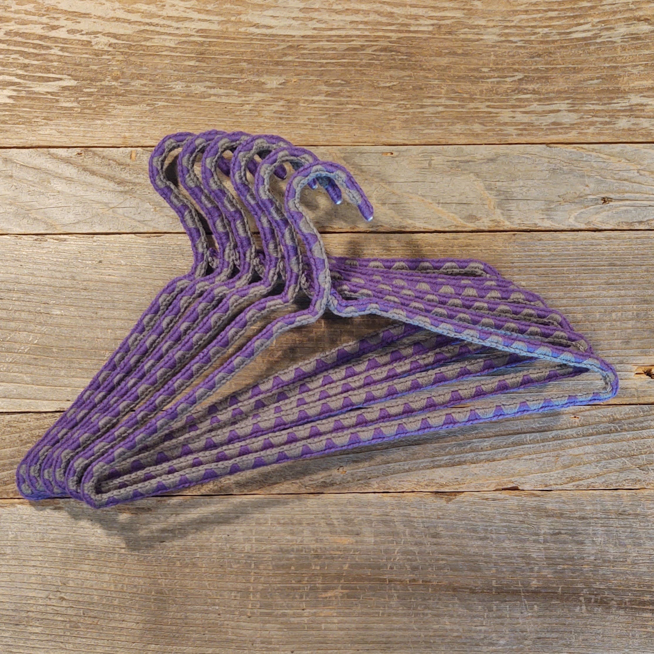 Crocheted Hangers (sets of 6 in Stock) - Etsy