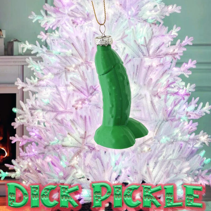 Dick Xmas Ornament - Etsy