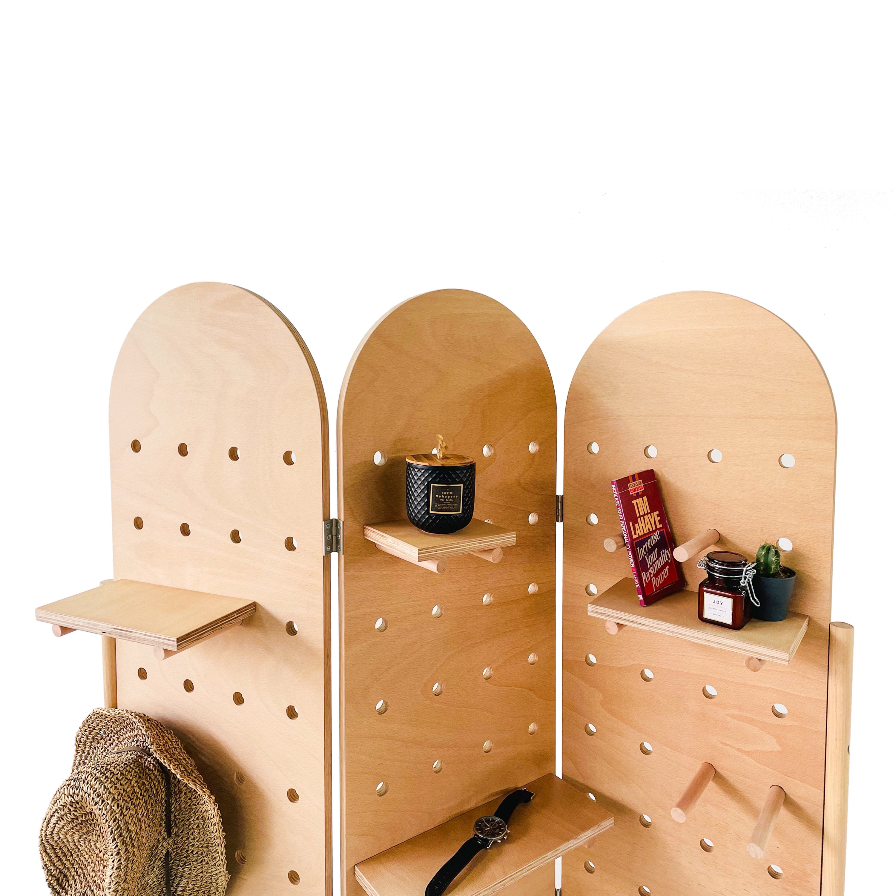 Free Standing Pegboard Display Stand Display Plywood | Etsy Canada