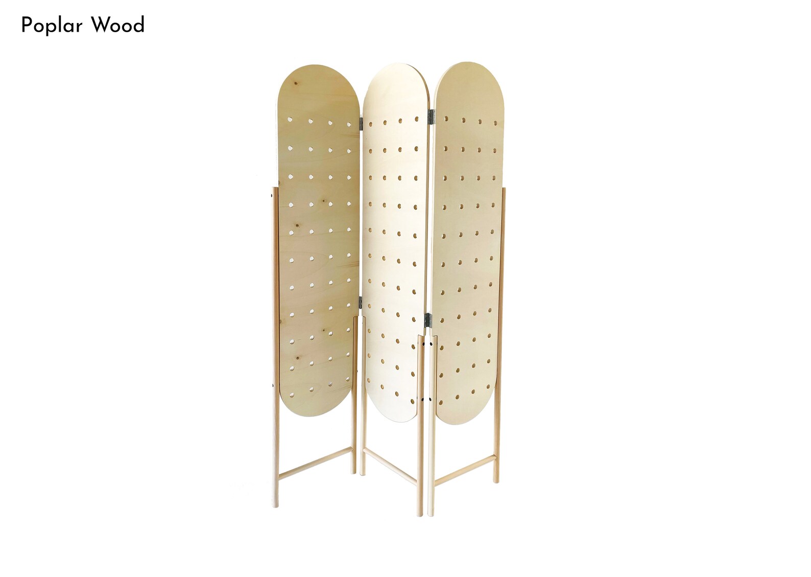 Free Standing Pegboard Display Stand Wooden Pegboard Retail - Etsy