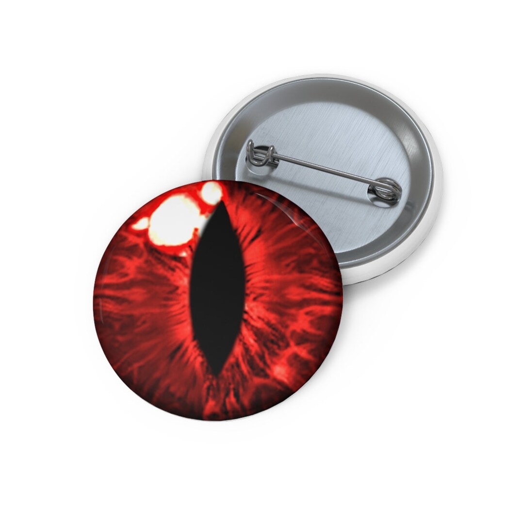 Red Eyed Dragoon Spirit Pin Button (inspired by the Legend of Dragoon ...