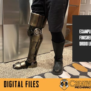 Mech Droid Leg - 3D Print Files - Star Wars Inspired Cosplay - Etsy
