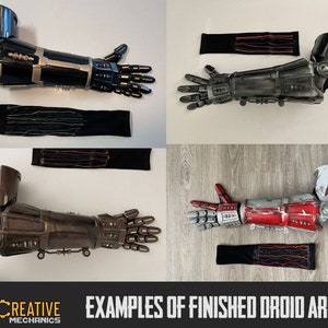 Mech Droid Arm - 3D Print Files - Star Wars Inspired Cosplay - Etsy