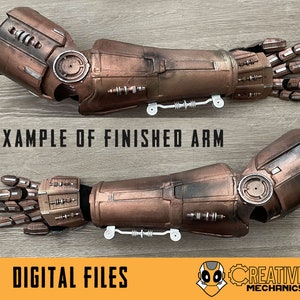 Mech Droid Arm 3D Print Files Star Wars Inspired Cosplay - Etsy