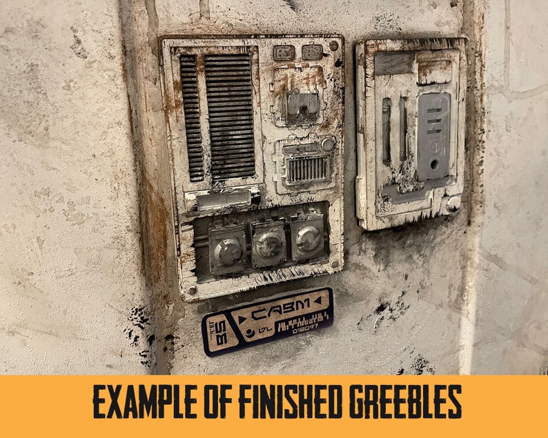 Star Wars Inspired Greebles Wave 1 3D Printable Files - Etsy